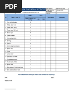 Form Inspeksi APAR | PDF