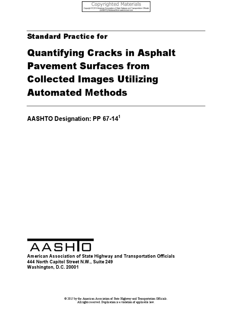 (PP 67-14) Quantifying Cracks in Asphalt Pavement Surfaces From ...
