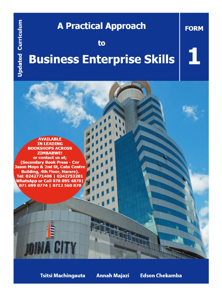 A Practical Approach To Business Enterprise Skills Form 1 | PDF