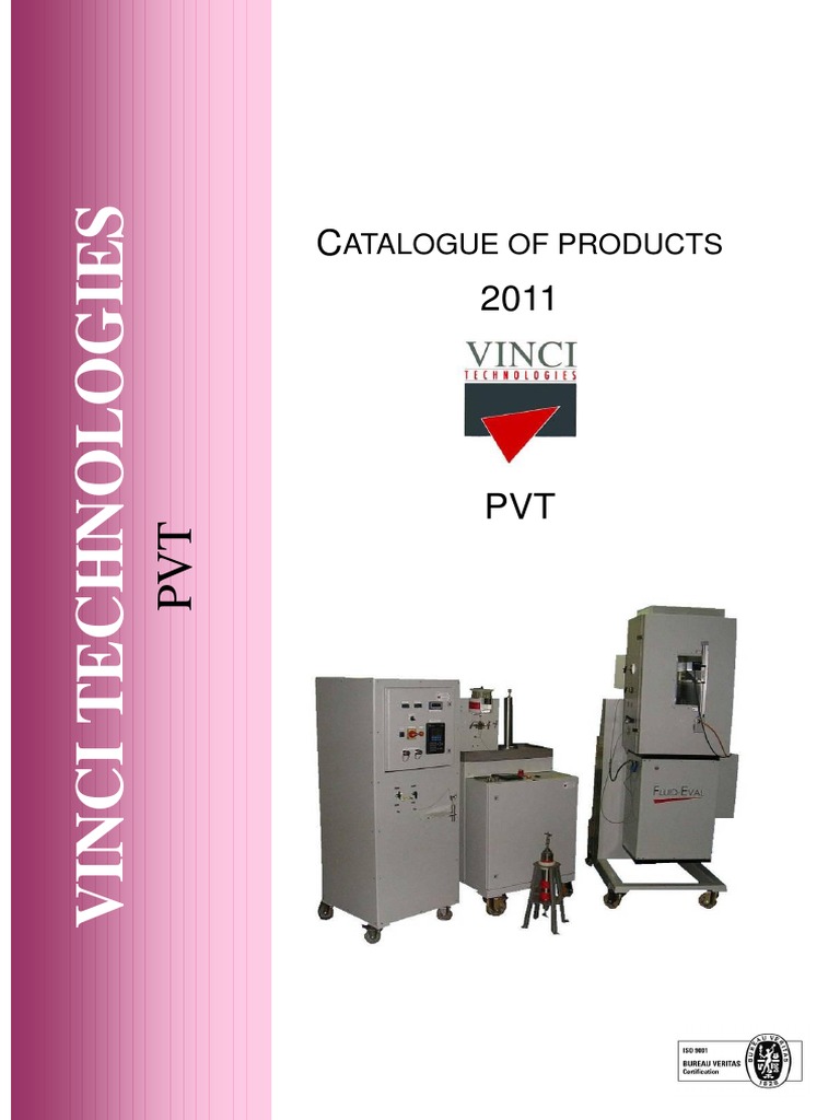 Catalog PVT | PDF | Viscosity | Density