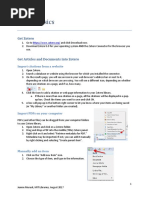 Notero Academic Database Instructions 1 1 | PDF | Software | Operating System Families