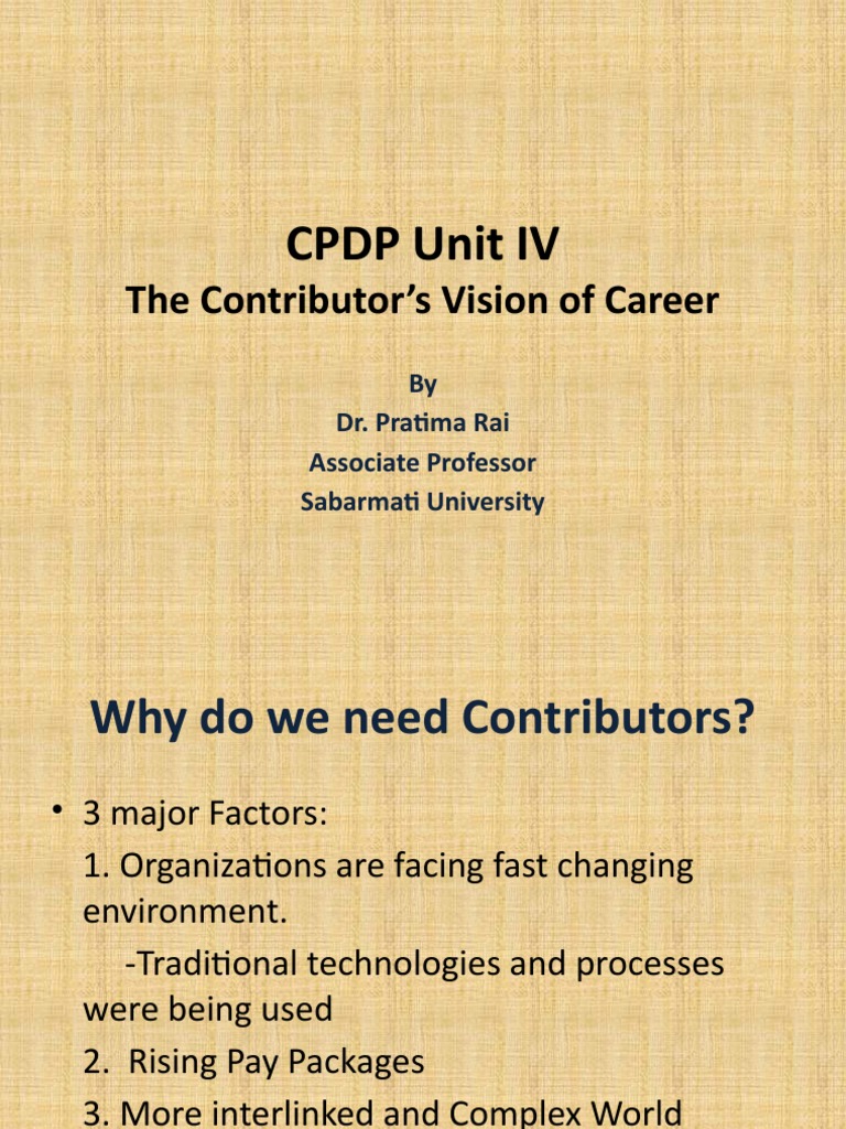 CPDP Unit IV | PDF | Salary | Behavior Modification