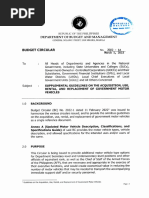 DBM Budget Circular No. 2022-1 - Omnibus Guidelines On The Acquisition ...