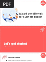 Mixed Tenses - Conversation Questions | PDF