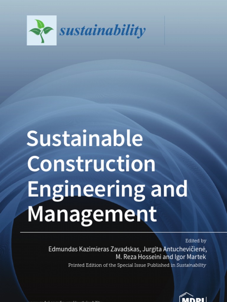 Sustainable Construction Engineering and Management | PDF | Building ...