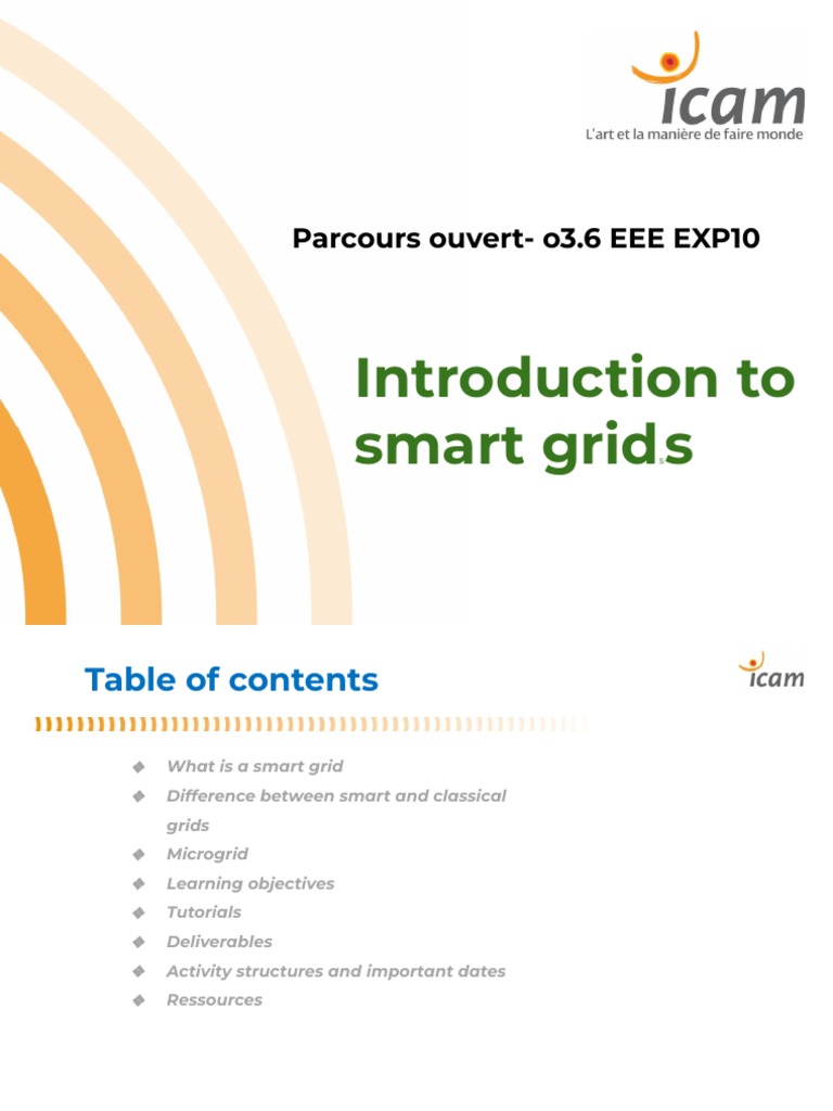 Smart-Grids - Introduction & Activity - Structure 2023 | PDF | Smart Grid | Electrical Grid