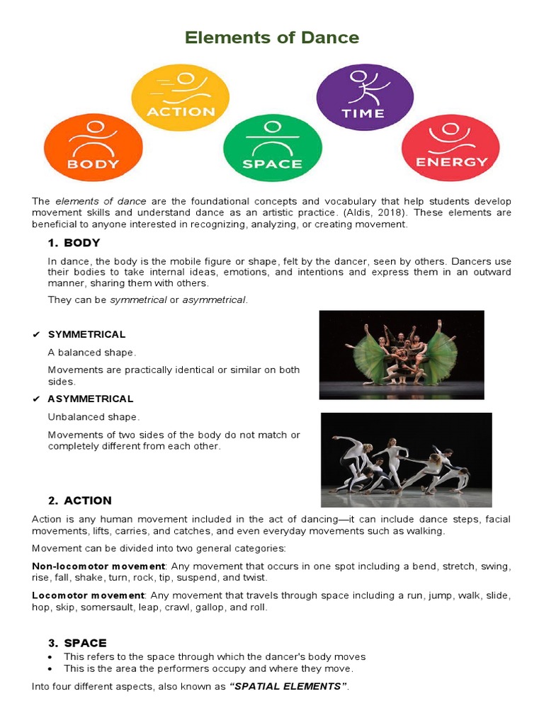 Elements of Dance | PDF | Dances