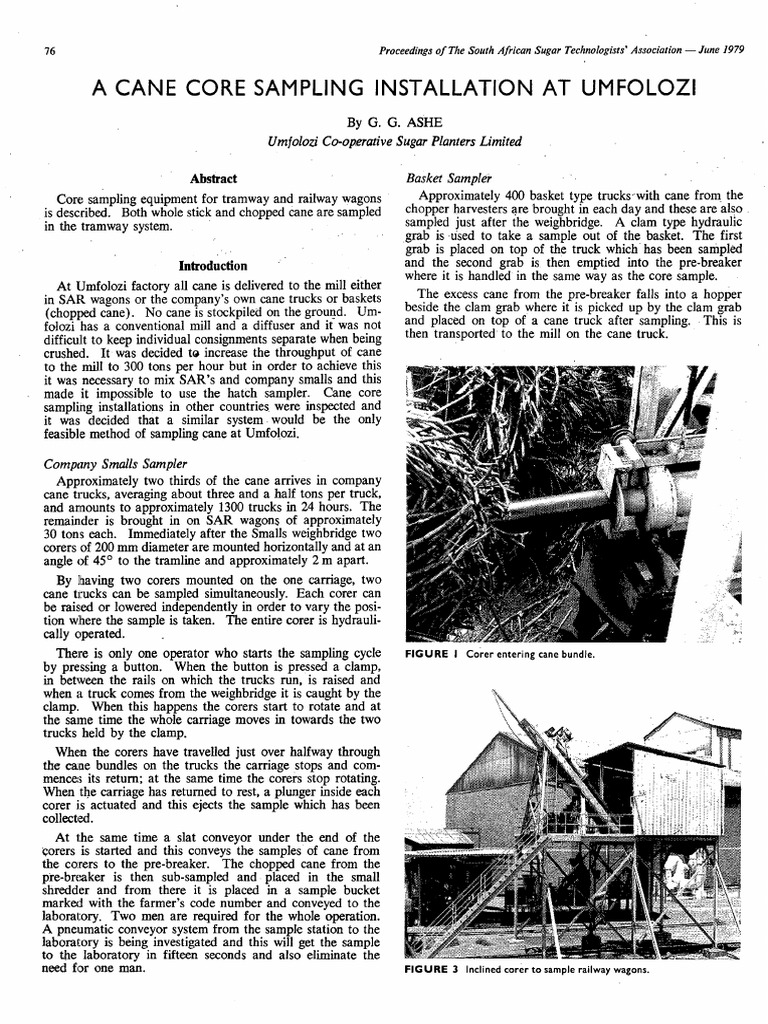 1979 - Ashe - A Cane Core Sampling | PDF | Manufactured Goods