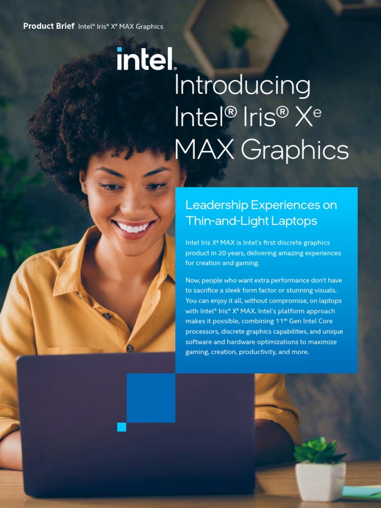 Iris Xe Max Graphics Product Brief | PDF | Intel | Central Processing Unit