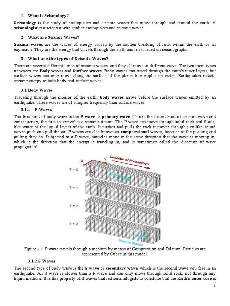 Earthquakes Notes | PDF | Earthquakes | Plate Tectonics