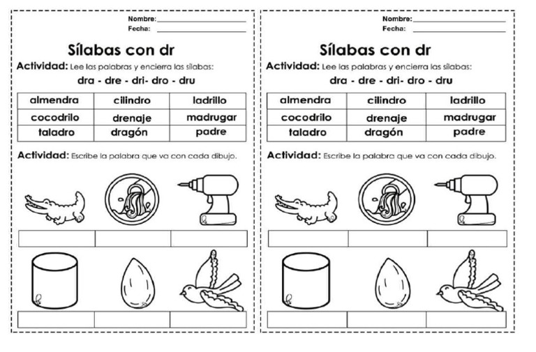 Dra Dre Dri Dro Dru | PDF