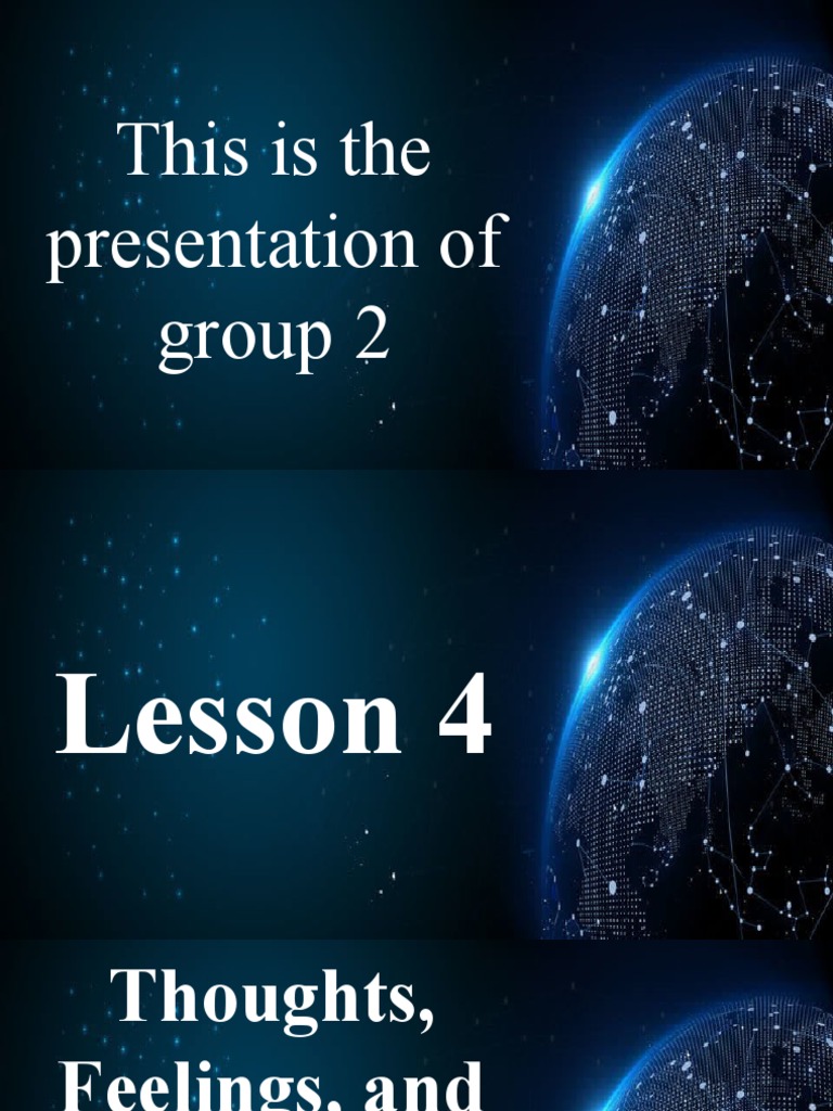 Connecting thoughts, feelings and behavior in life situations | PDF ...