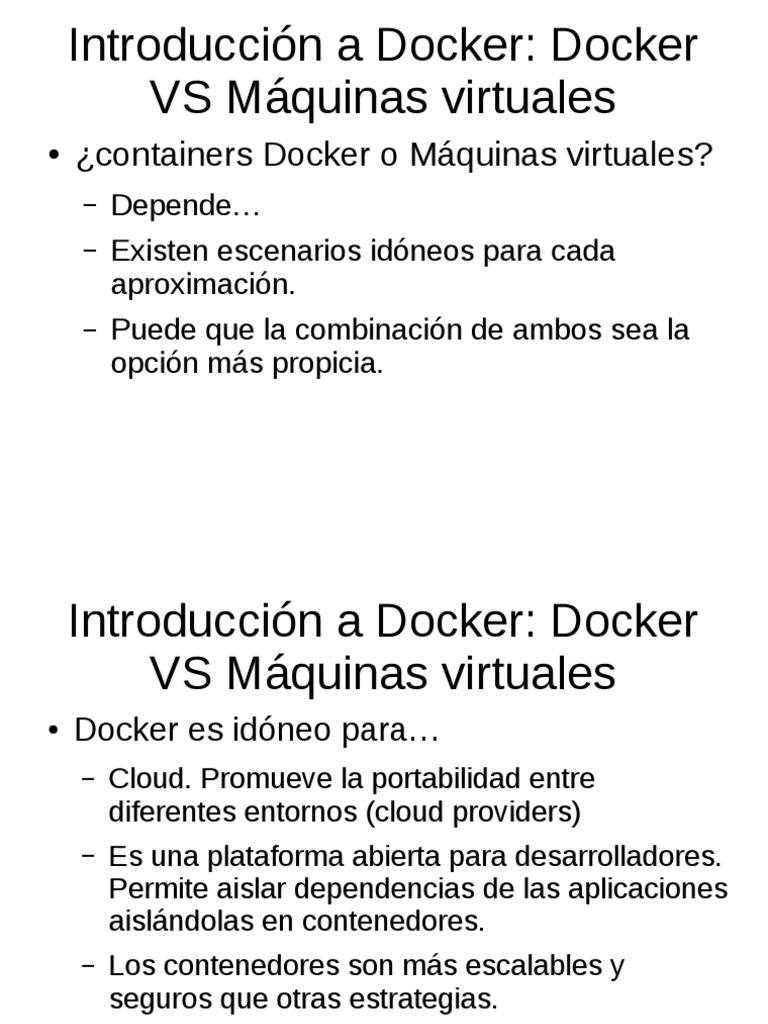 Docker | PDF | Máquina virtual | Computación en la nube