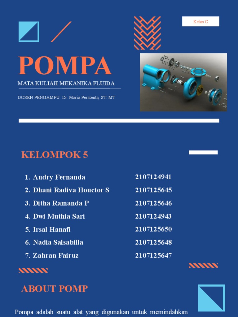 Panduan Mekanika Fluida: Pompa | PDF