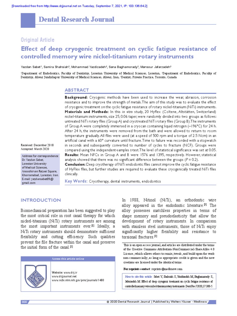 Deep Cryo Treatment | PDF | Chemistry | Metals