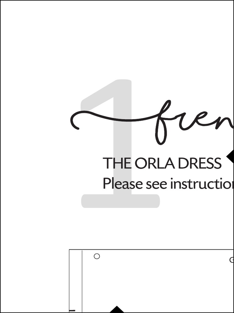 Orla Dress Instructions | Download Free PDF | Seam (Sewing) | Clothing