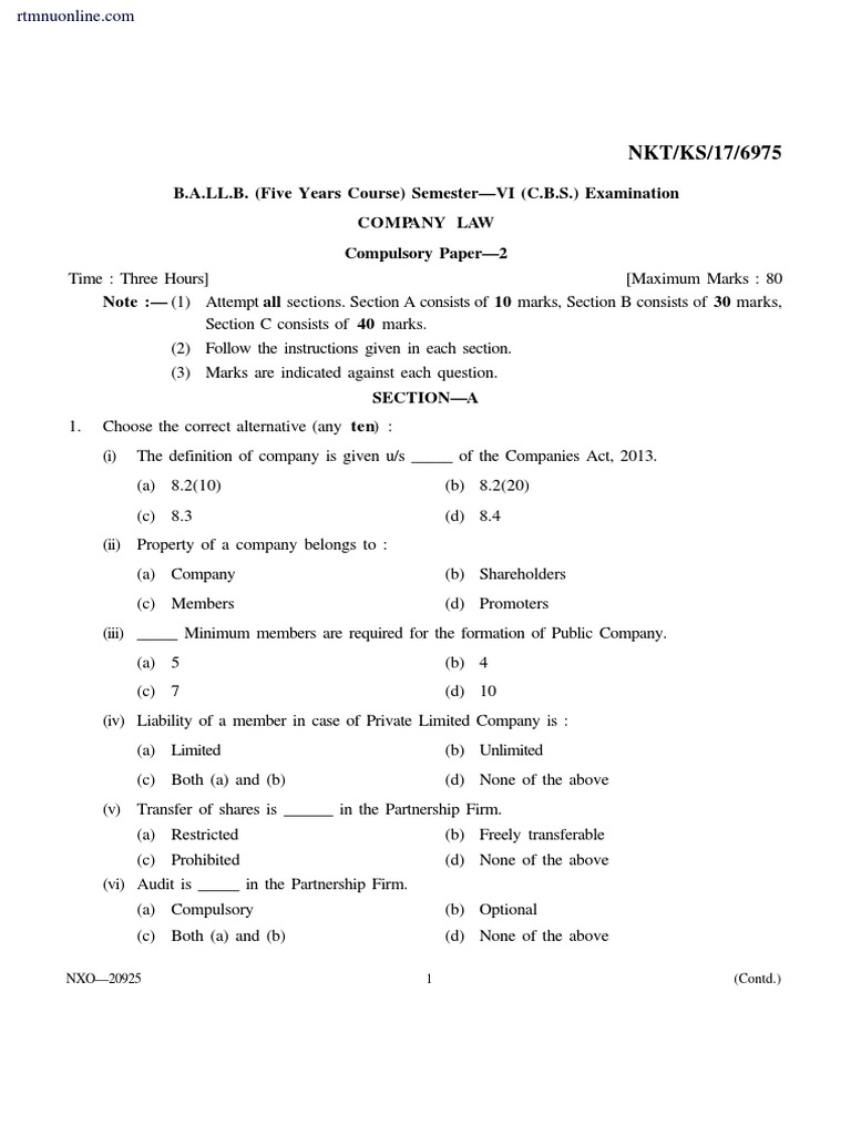 ballb-6-sem-company-law-paper-2-summer-2017-pdf-business-law-business