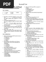 Beowulf Test | PDF | Beowulf | English Heroic Legends