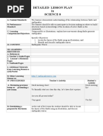 A Detailed Lesson Plan in Science Grade 6 | PDF | Tsunami | Earthquakes