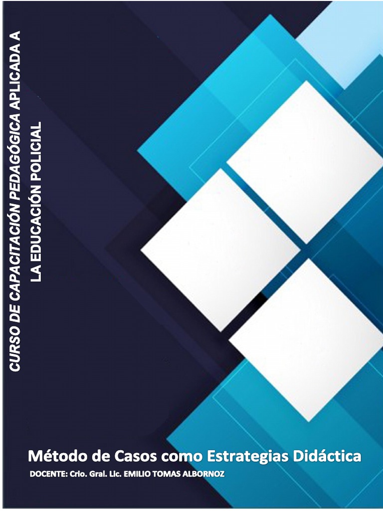 Metodo de Casos Como Estrategia Didactica | PDF | Maestros | Aprendizaje