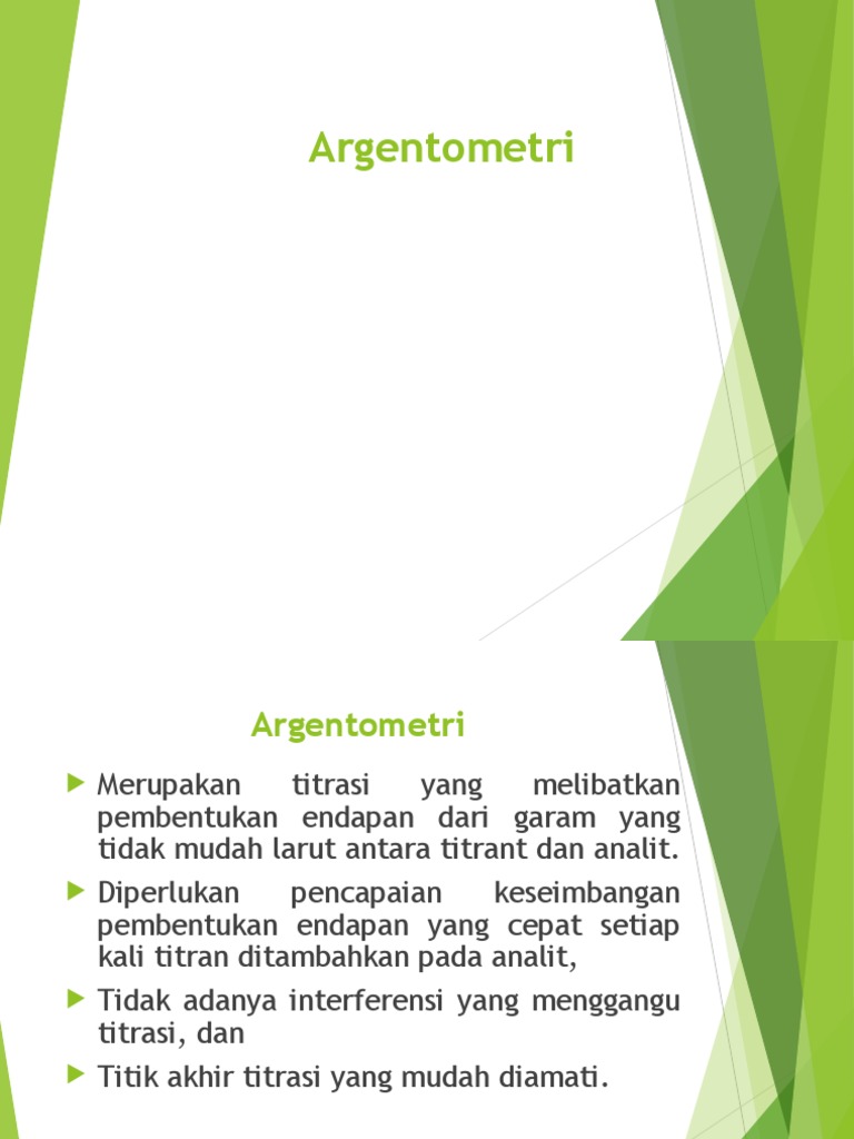 Argentometri | PDF