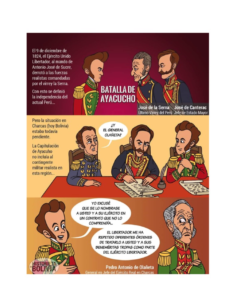 Comic de Simon Bolivar | PDF