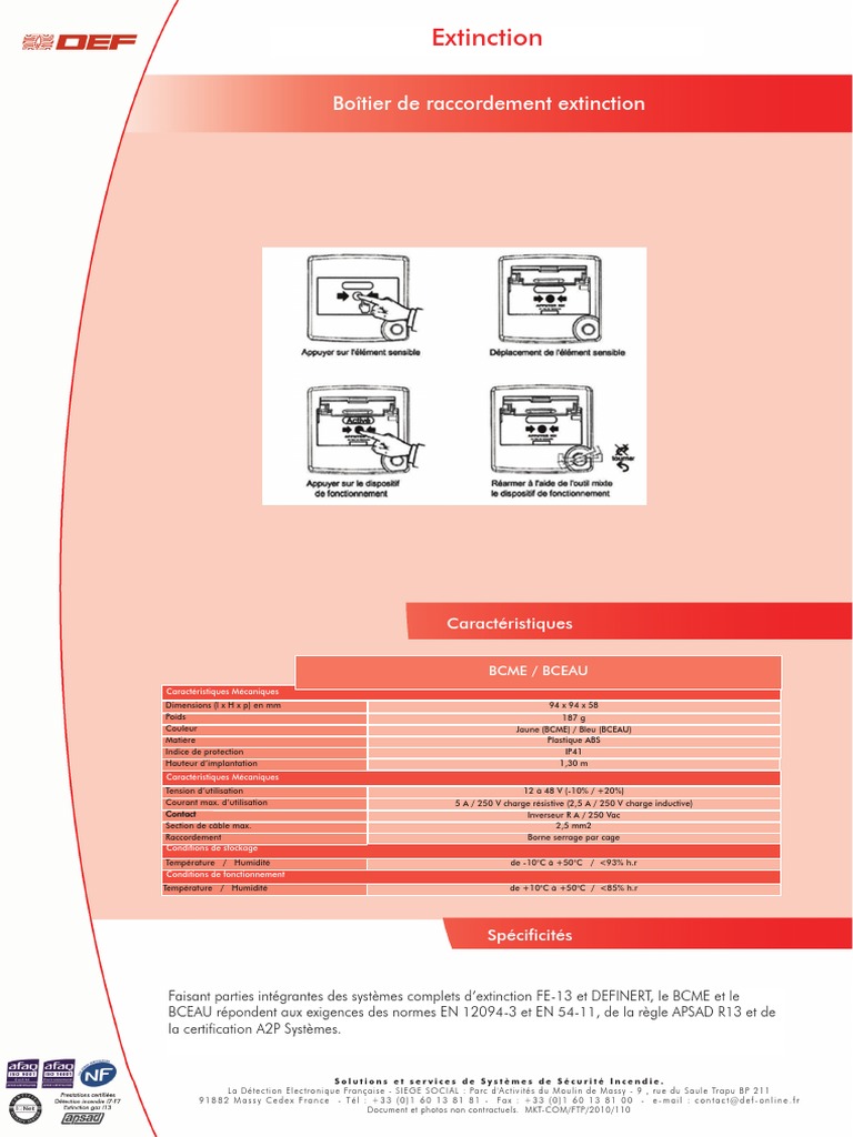 Fiche Teh Bcme - Bceau | PDF