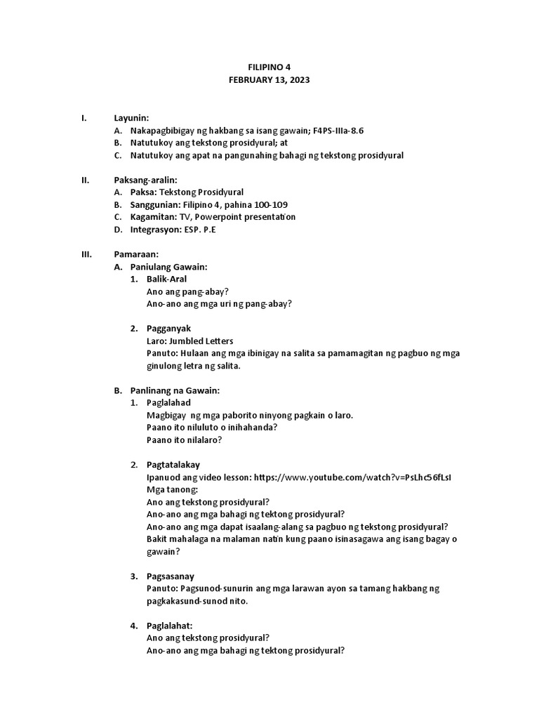 Filipino 4-Q3-W1-Mon | PDF Filipino 4-Q3-W1-Mon | PDF