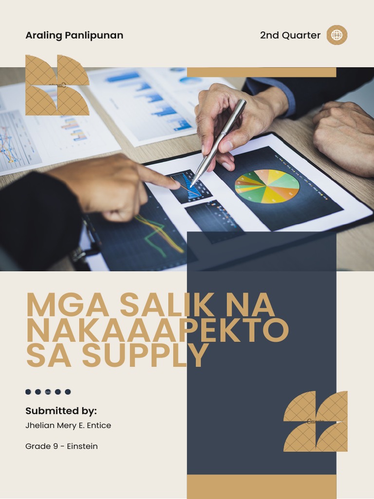 Mga Salik Na Nakaaapekto Sa Supply | PDF