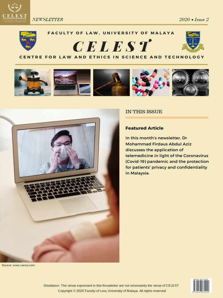 CELEST (2020) Issue 2 Telemedicine in Malaysia during Covid-19 pandemic | PDF | Confidentiality ...