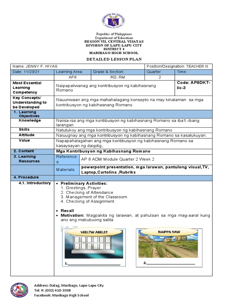 Ap 8 Q2 Edited2.0 | PDF
