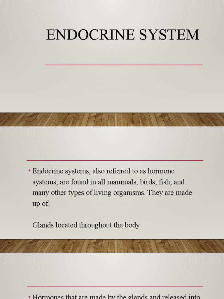 Endocrine System | PDF | Endocrine System | Hormone