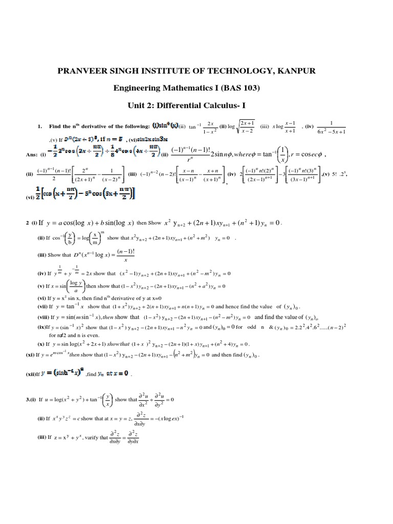 Unit 2 BAS103 | PDF | Science | Mathematical Objects