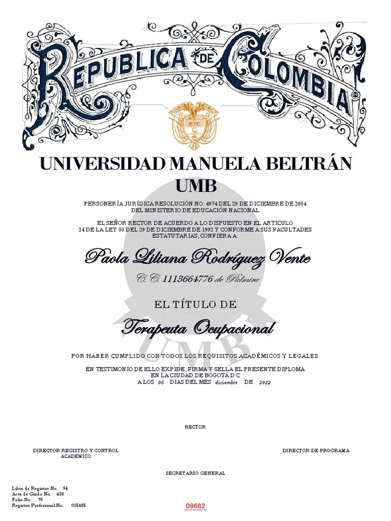 Diploma Umb | PDF