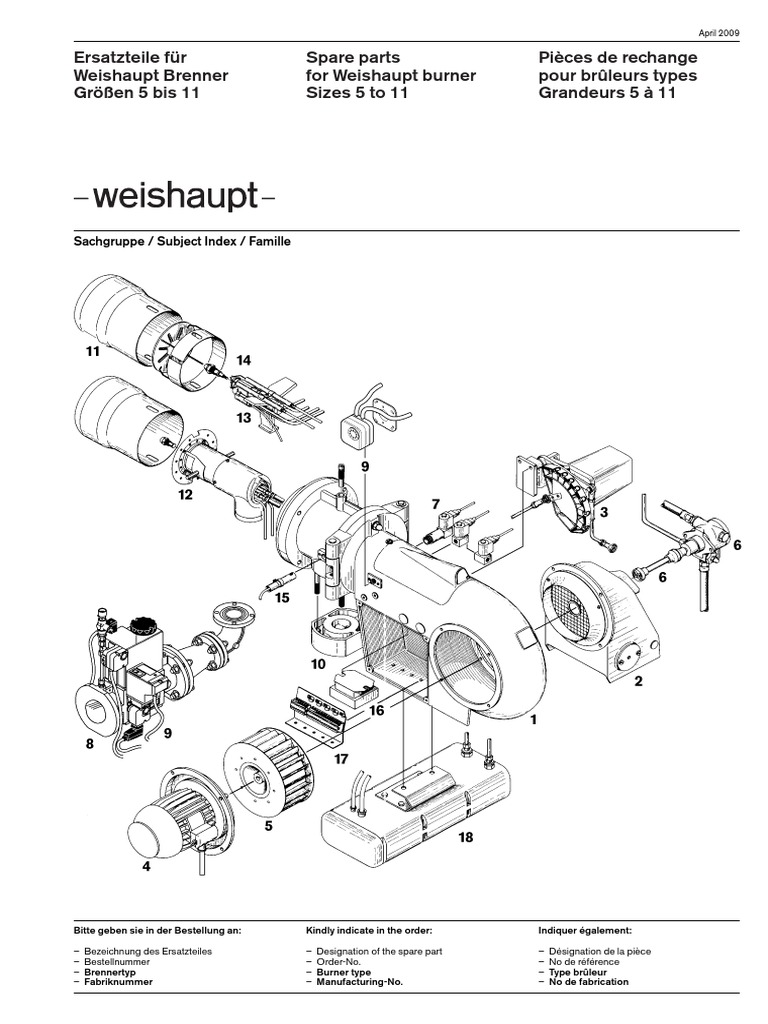 Ersatzteile Weishaupt 5-11 | PDF