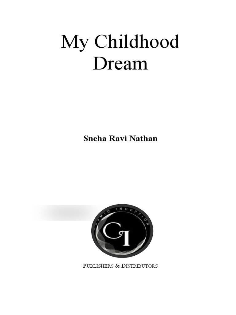 My Childhood Dream | PDF | Dream | Nature