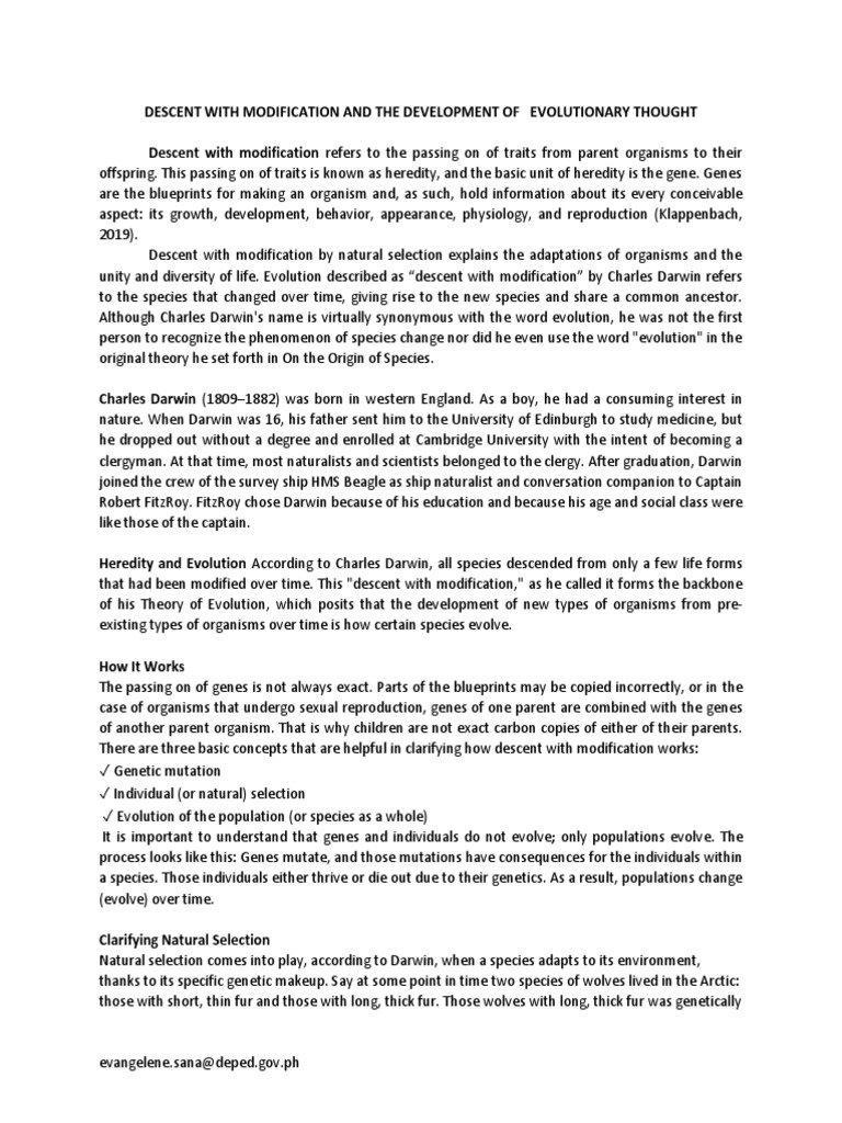 The Development of Evolutionary Thought: From Ancient Greece to Charles ...