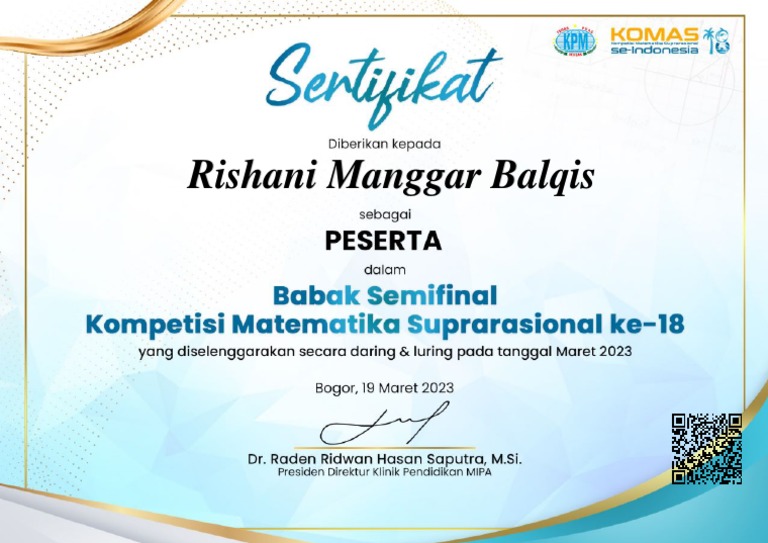 Rishani Manggar Balqis | PDF