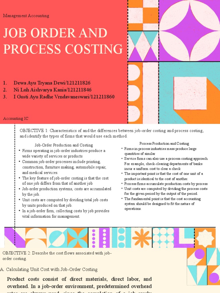 Job Order vs. Process Costing Explained | PDF | Cost Of Goods Sold | Cost