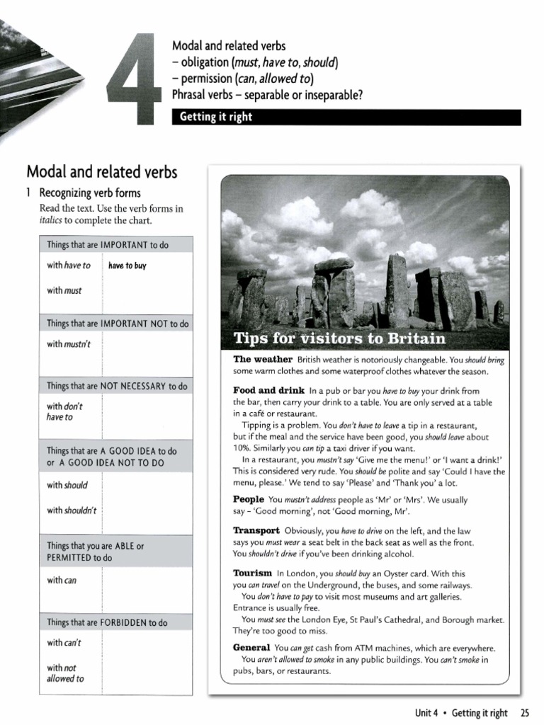 New Headway Int 4th Ed WB-unit 4 | PDF