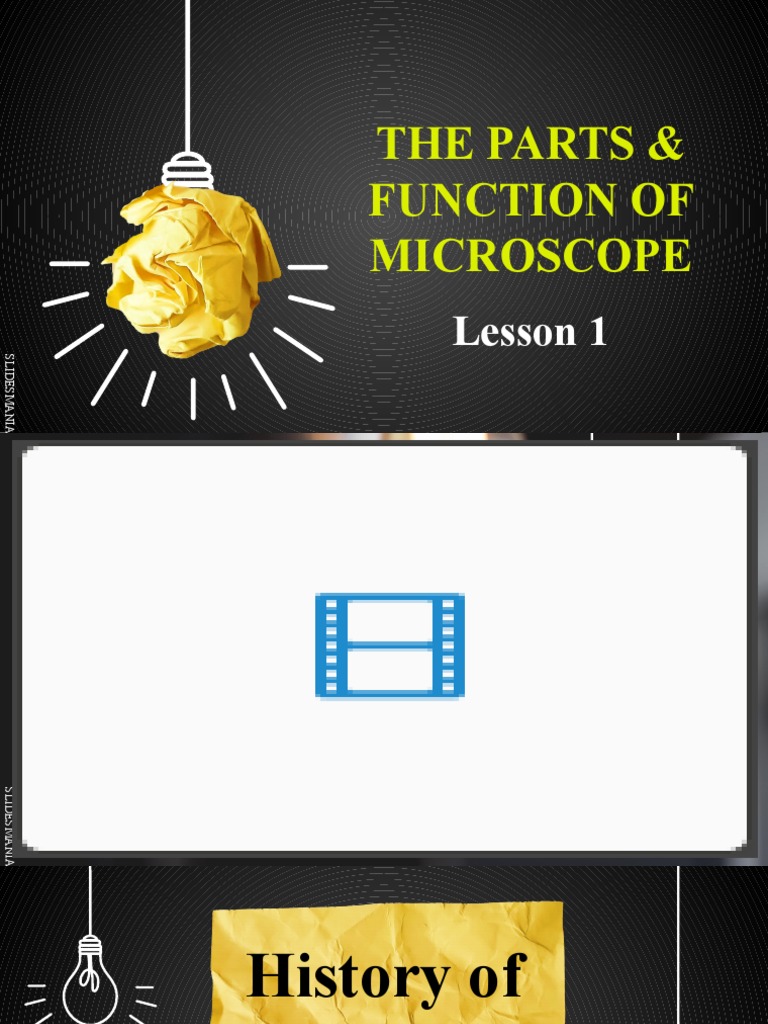 An Introduction to Microscopy: Exploring the Parts and Functions of the Microscope | PDF ...