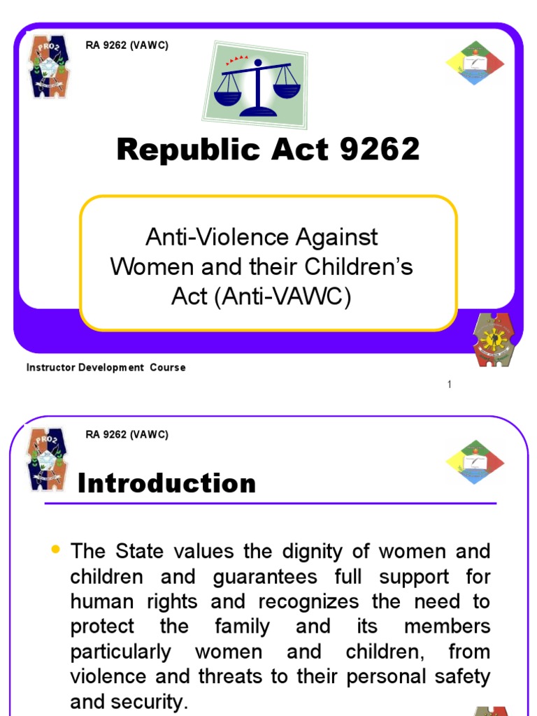 Vawc Lecture | Download Free PDF | Sexual Harassment | Violence