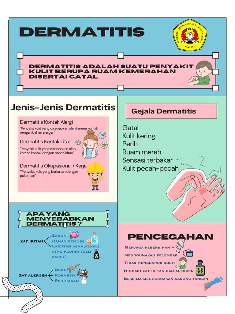 Poster Dermatitis Kedokteran Kerja | PDF