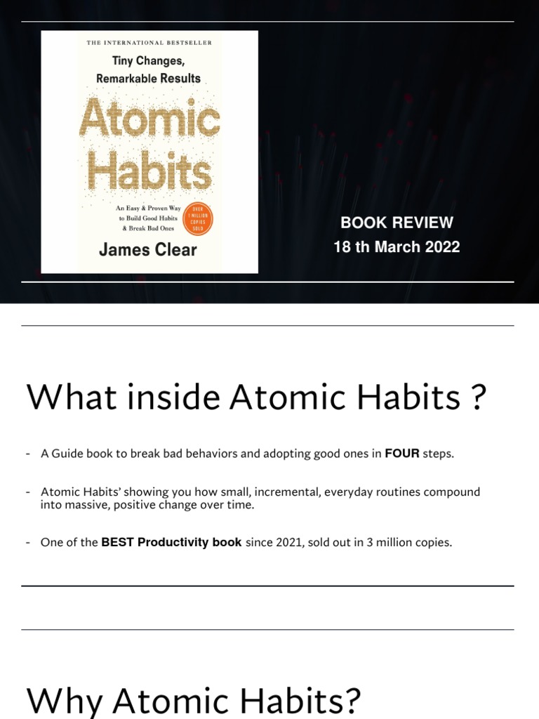 Atomic Habits | PDF