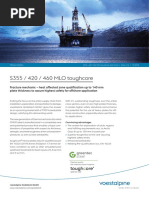 Hardox 450 Data Sheet | PDF | Sheet Metal | Engineering Tolerance