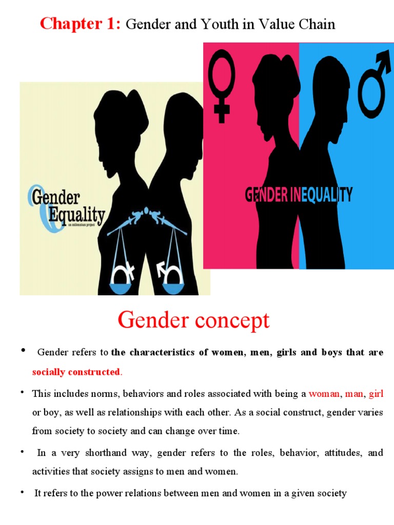 Gender and Youth in Value Chain | PDF | Gender Analysis | Gender