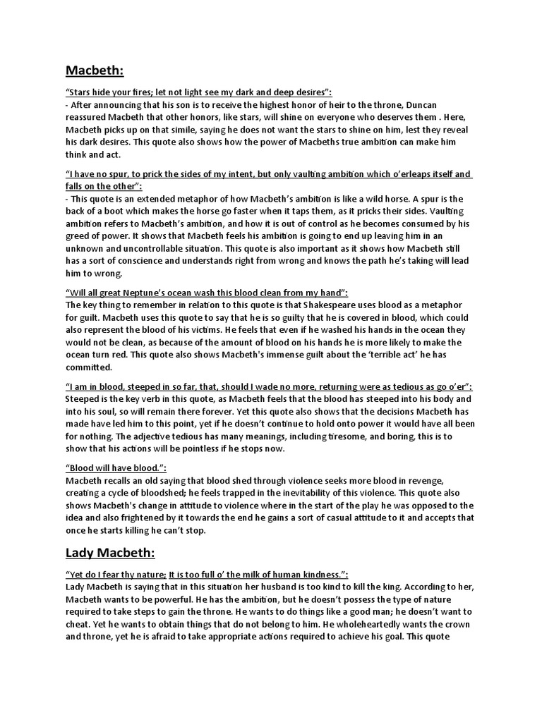 Macbeth | PDF | Macbeth
