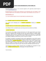 Sample Extension of Time Letter | PDF | Technology & Engineering