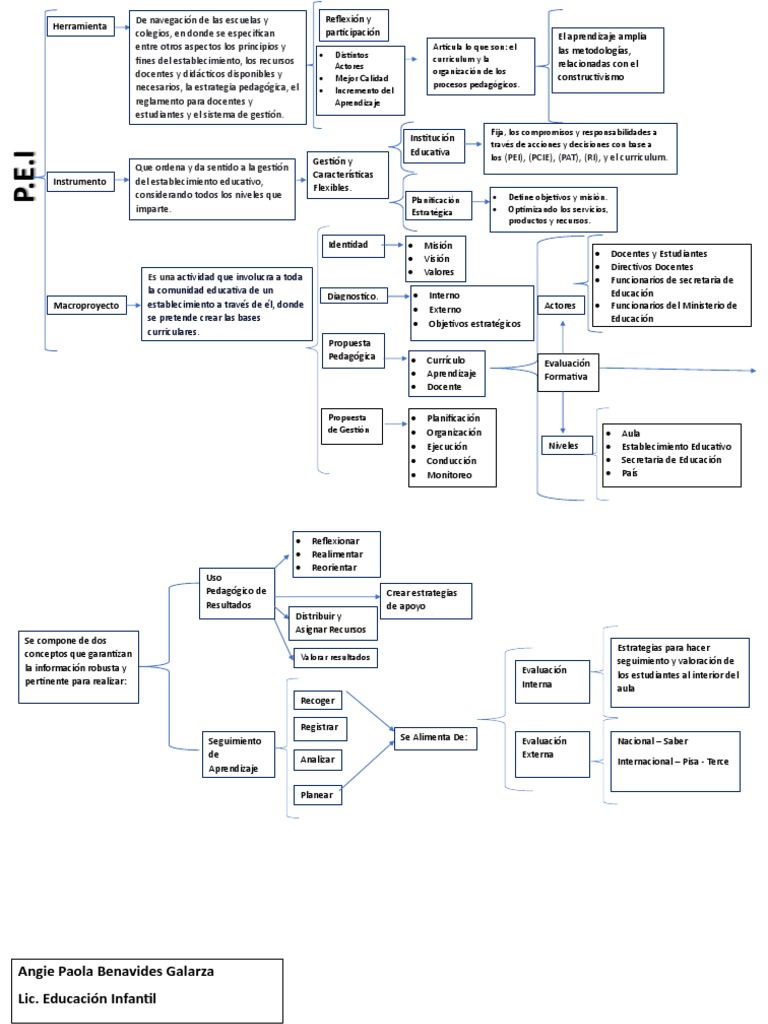 Cuadro Sinoptico Procesos | PDF | Plan de estudios | Evaluación