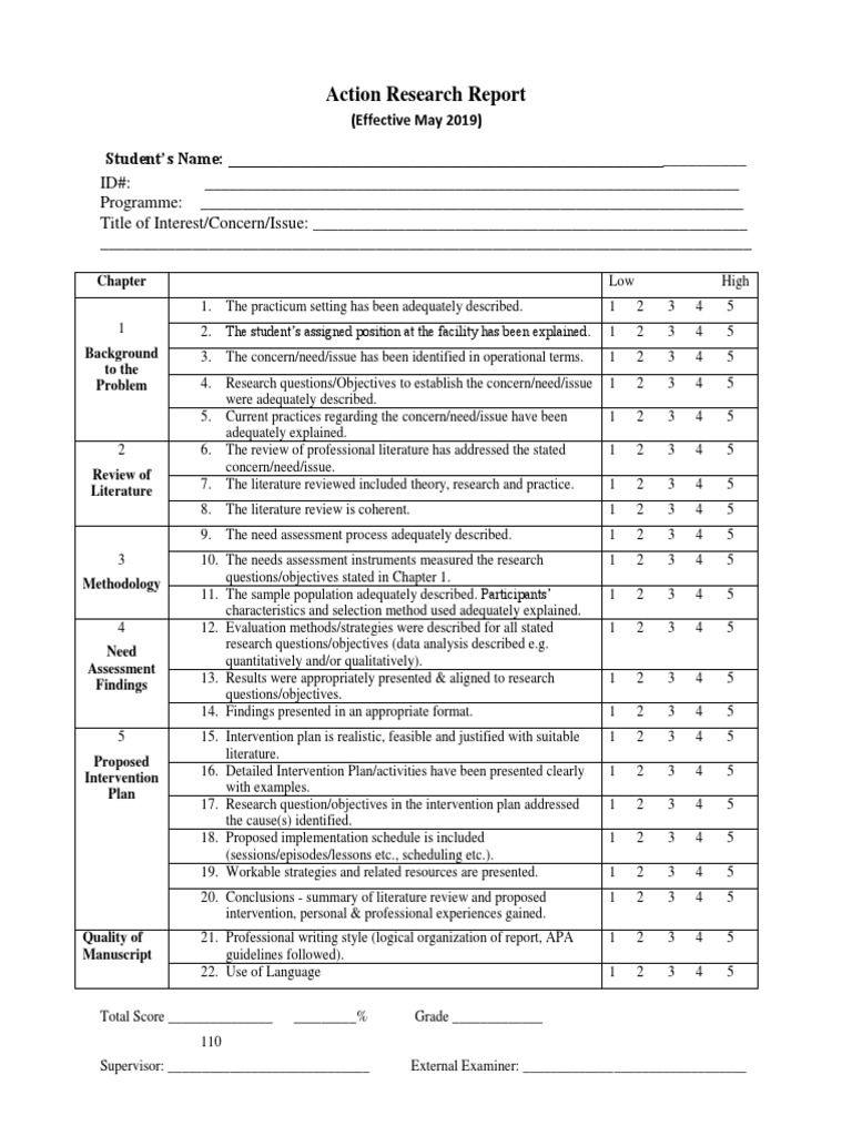 Final Report Intervention Plan 2019 Revised | PDF | Methodology | Needs ...